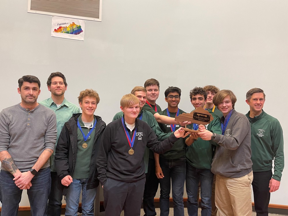 Outstanding Year for Academic Team Rocks | Trinity High School